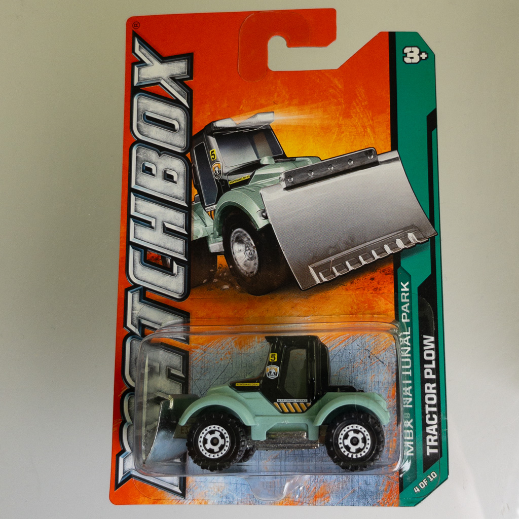 Matchbox - MBX National Park - Tractor Plow 4/10 *NON-MINT*: BBToyStore ...