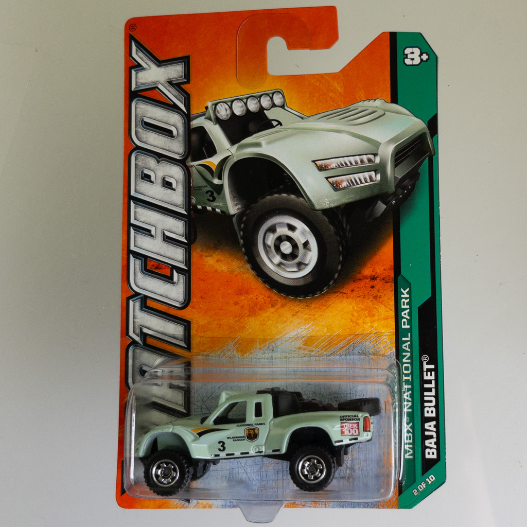 Matchbox - MBX National Park - Baja Bullet 2/10 *NON-MINT*: BBToyStore ...
