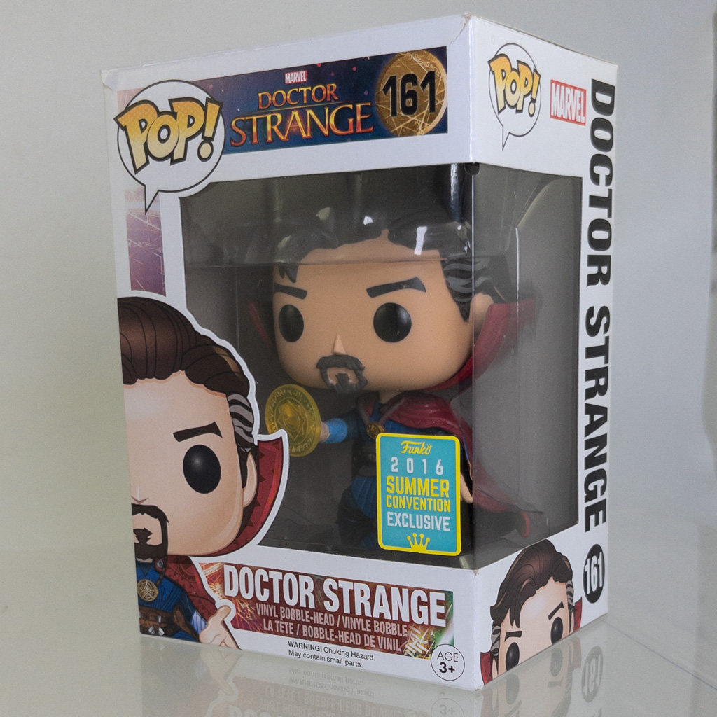 Funko POP! Marvel - Vinyl Bobble-Head - DOCTOR STRANGE with Rune #161 ...