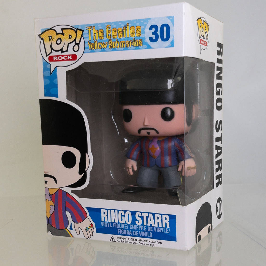 Funko POP! Rocks - The Beatles Vinyl Figure - RINGO STARR #30 *NON-MINT ...