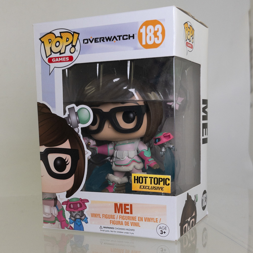 Funko POP! Games - Overwatch Vinyl Figure - MEI (Mid-Blizzard) #183 ...