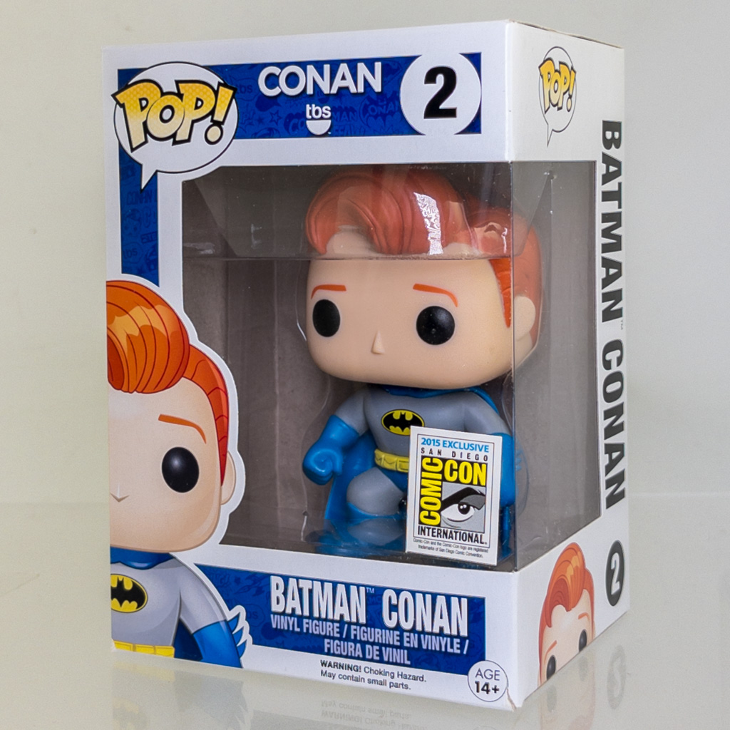 Funko POP! TV Conan O'Brien TBS - BATMAN CONAN #2 (Exclusive) *NON-MINT ...