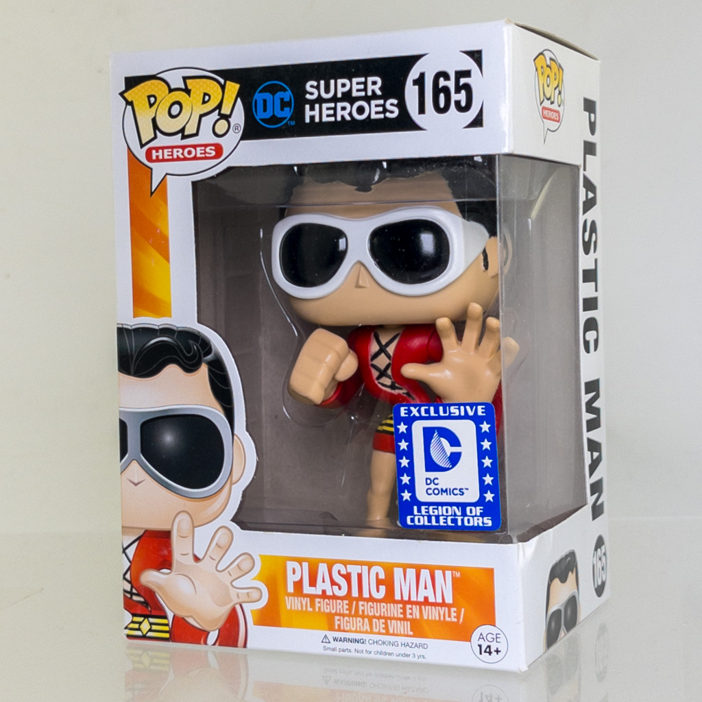 Funko POP! Heroes Vinyl Figure - DC Comics - PLASTIC MAN #165 ...