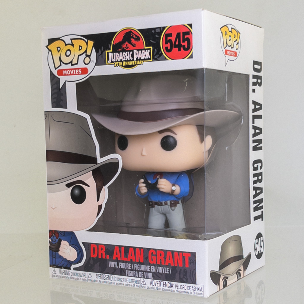 Funko POP! Movies - Jurassic Park Vinyl Figure - DR. ALAN GRANT #545 ...