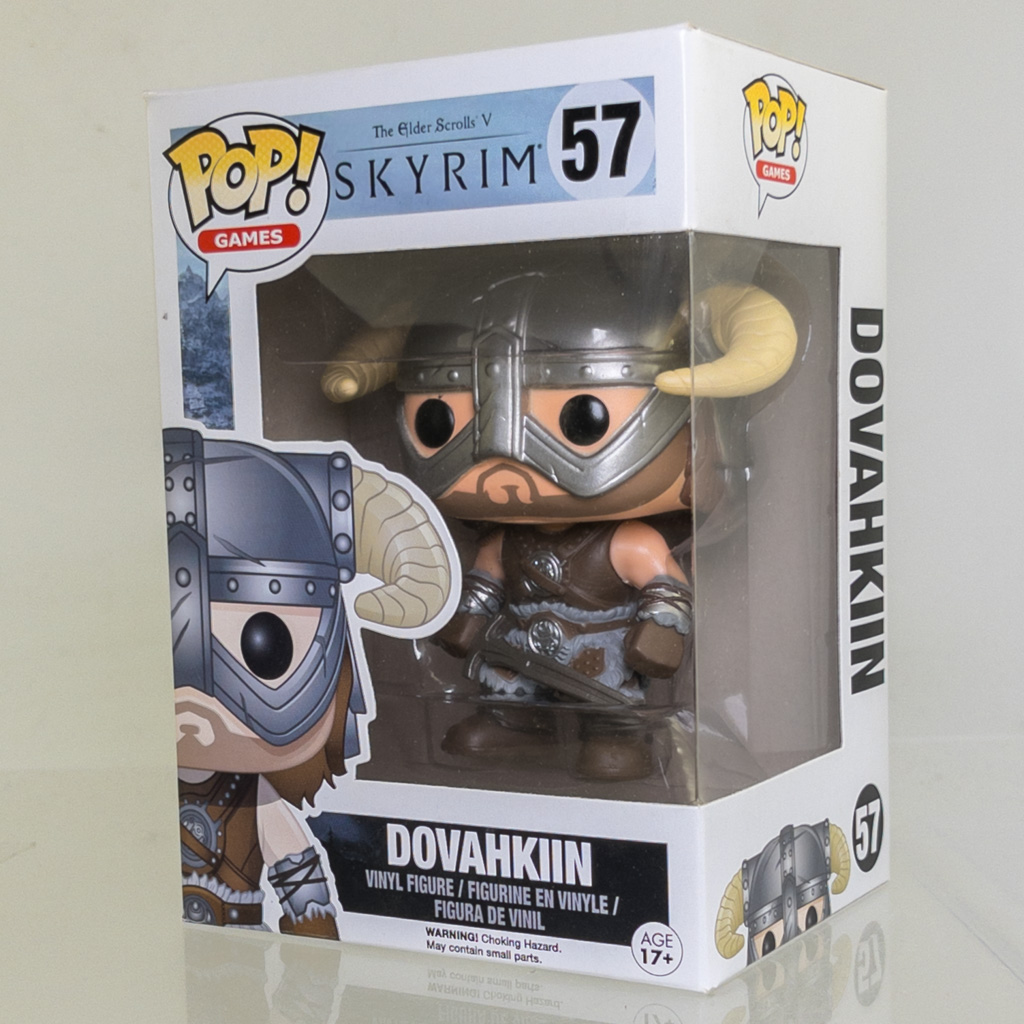 Funko POP! Games - Elder Scrolls V Skyrim - Vinyl Figure - DOVAHKIIN ...