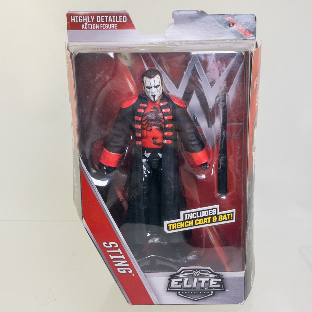 Mattel - WWE Action Figure - Elite Collection - STING *NON-MINT ...