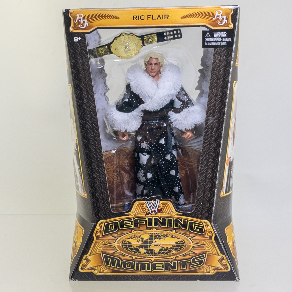 Mattel - WWE Action Figure - Defining Moments - RIC FLAIR *NON-MINT*: BBToyStore.com - Toys ...