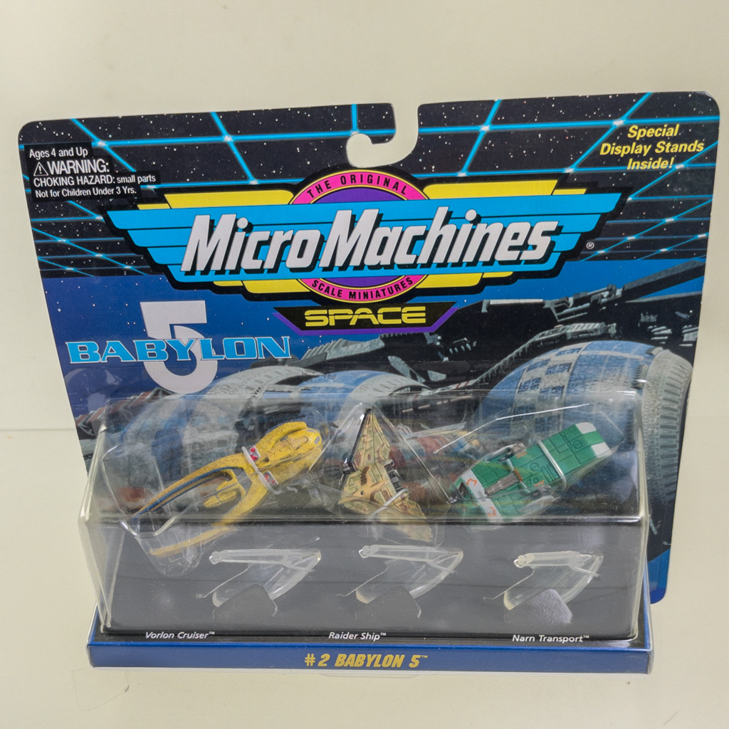 Micro Machines - #2 Babylon 5 (Vorlon Cruiser Raider Ship Narn ...