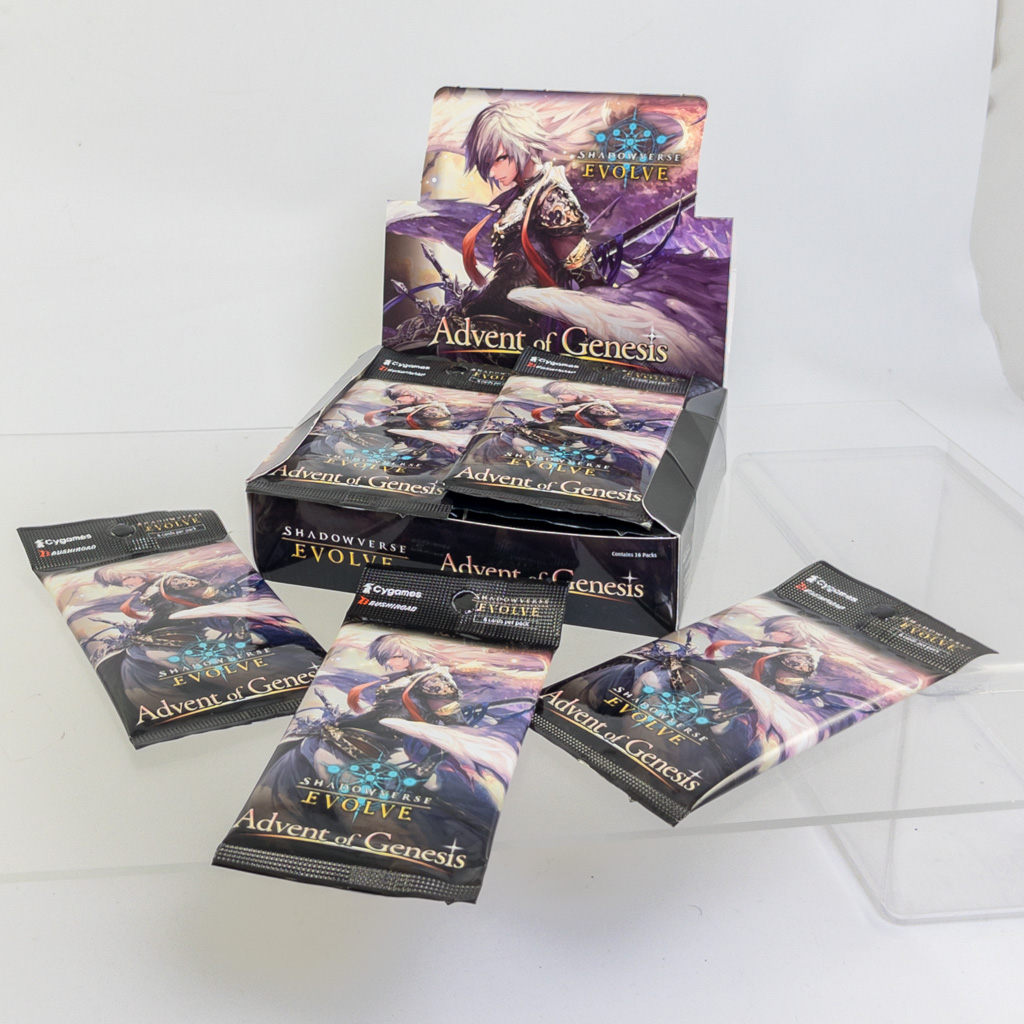 Shadowverse Evolve TCG - Advent of Genesis - Lot of 22 Packs *OPEN BOX ...