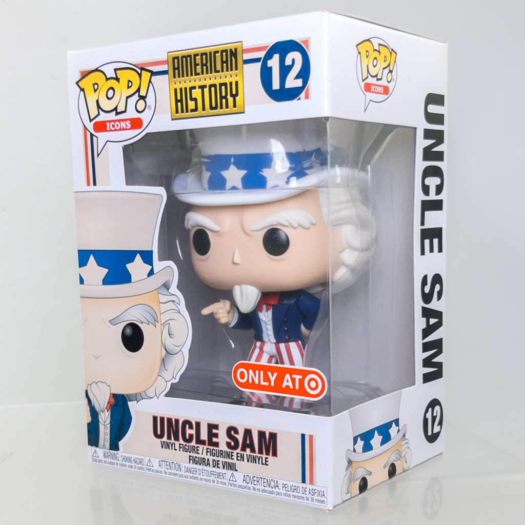 Funko POP! Icons American History Vinyl Figure - UNCLE SAM #12 ...