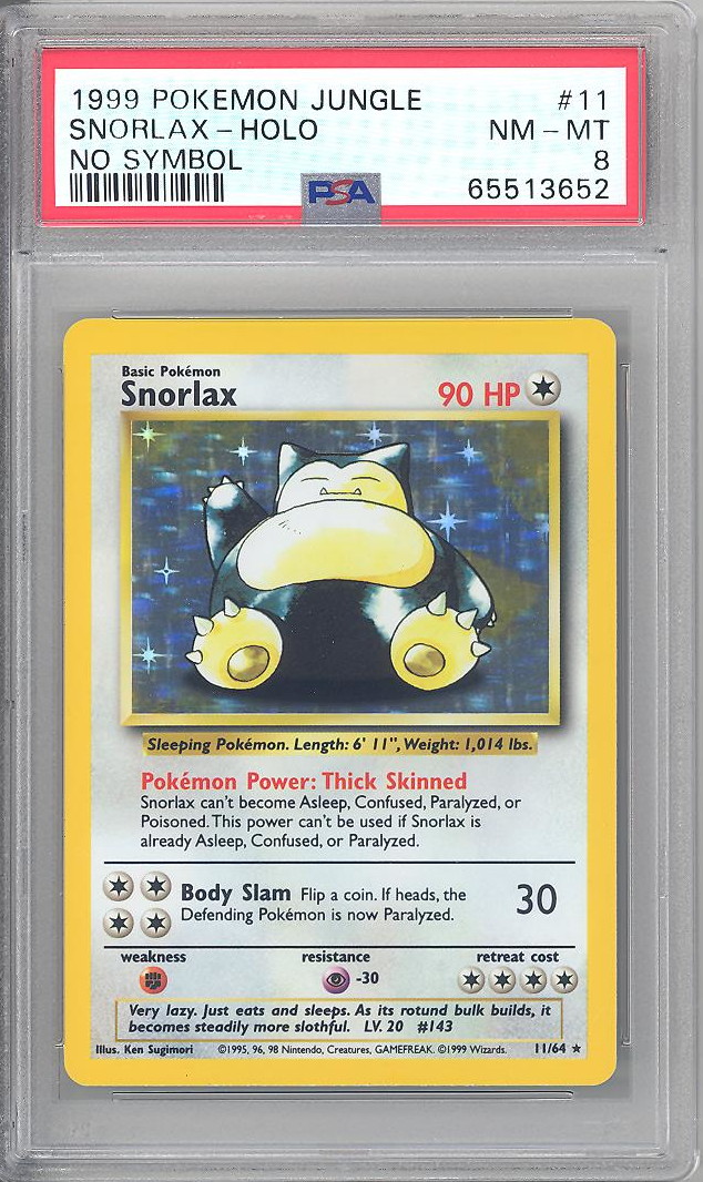 Snorlax Card