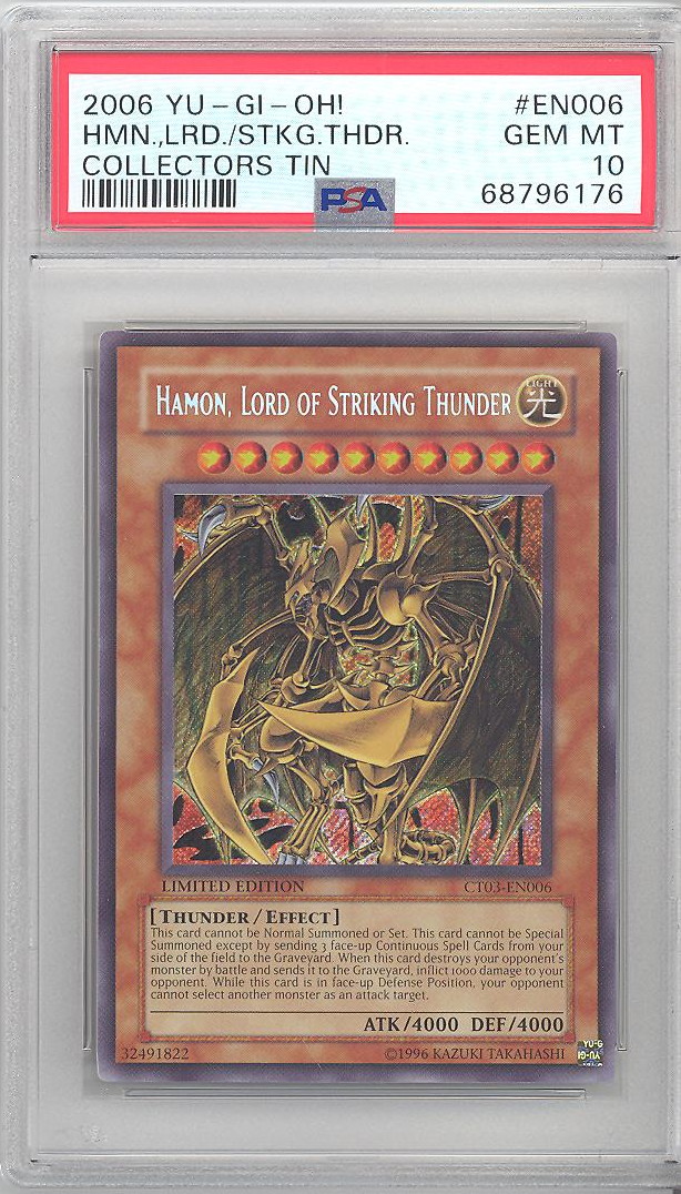 Yugioh Hamon Lord Of Striking Thunder