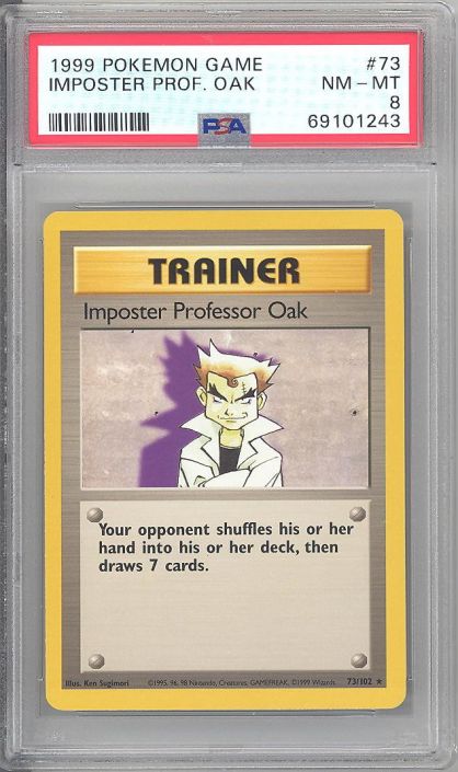Pokemon Trainer Card Base