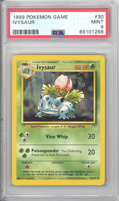 Ivysaur Pokemon Card
