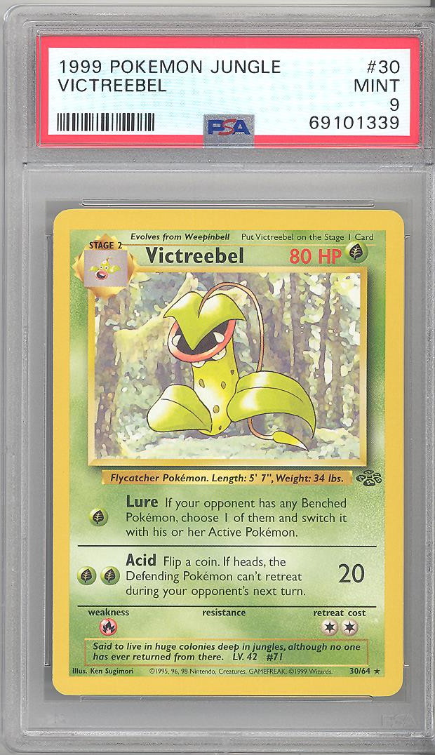 Pokemon Victreebel Card