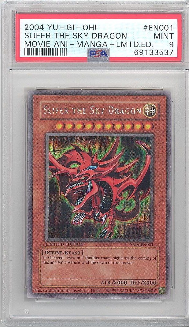 Yugioh God Cards Slifer The Sky Dragon