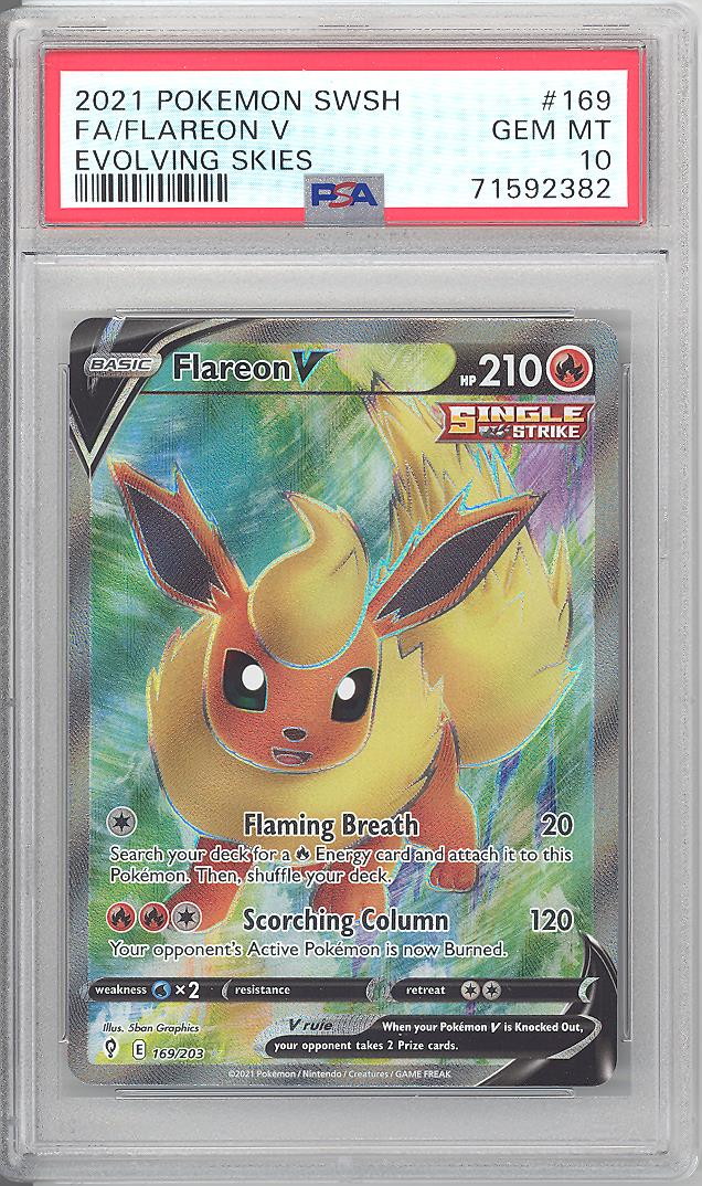 Pokemon Flareon Card