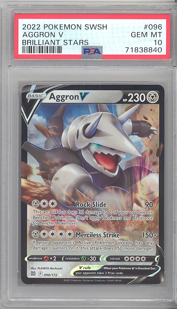 Pokemon Aggron Card