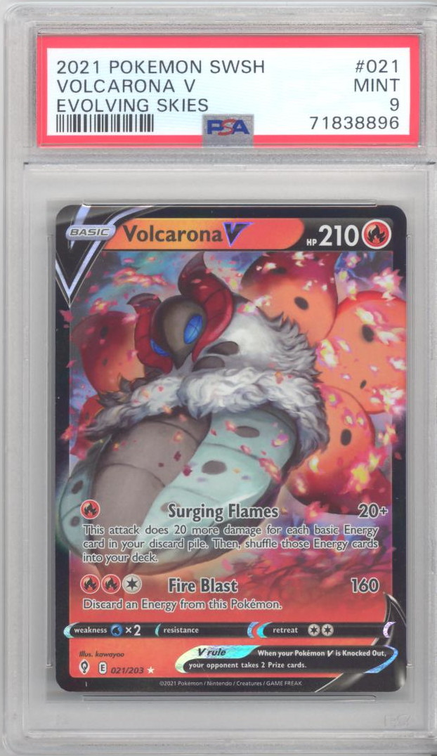 Volcarona Pokemon Card