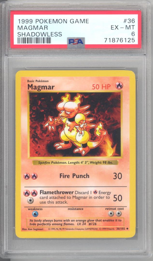 Magmar Card