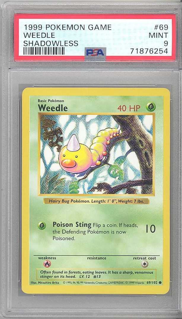 Weedle Card