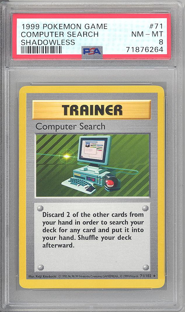 Pokemon Trainer Card Base
