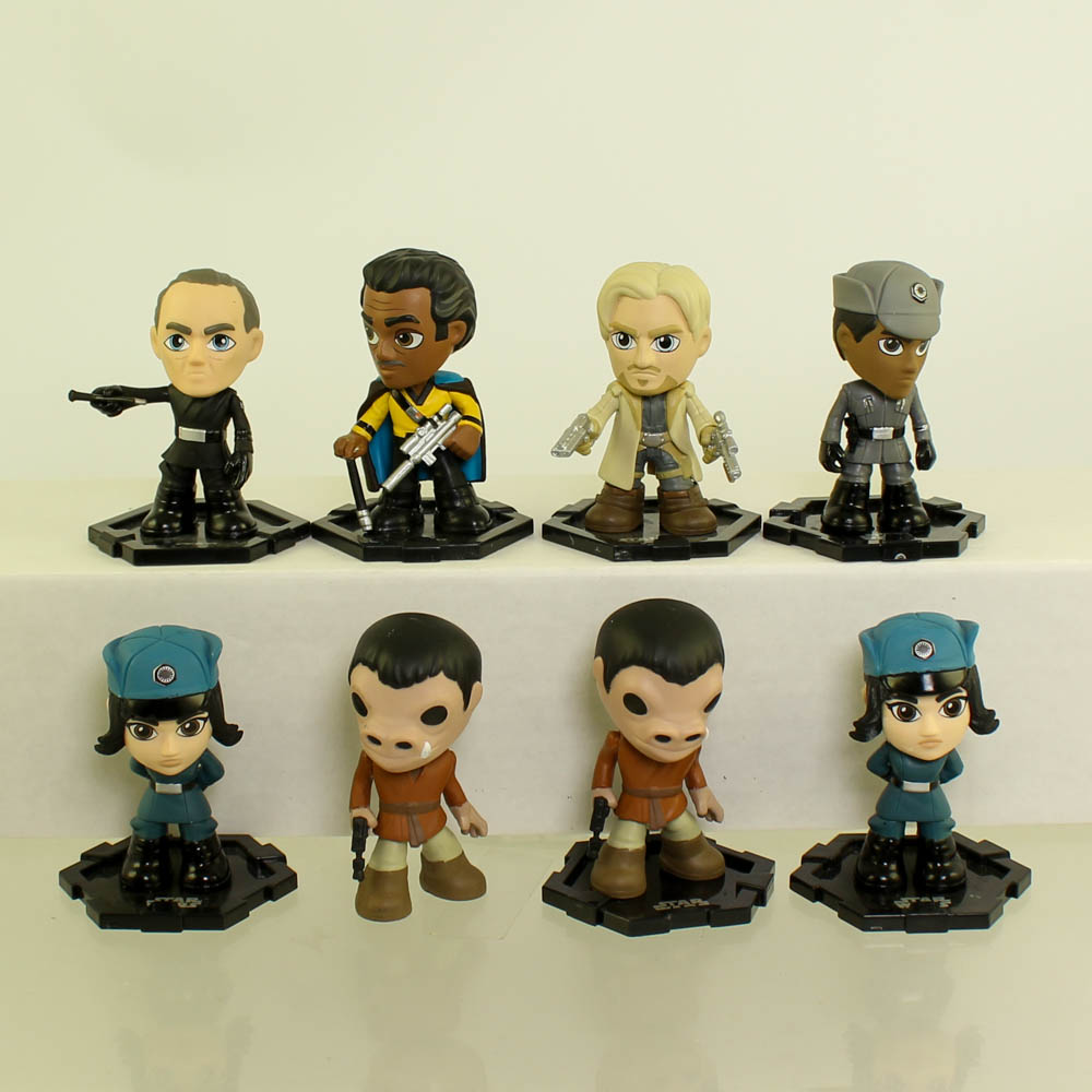 Funko Mystery Minis Vinyl Figure - Star Wars LOT OF 7 (Rose Lando ...