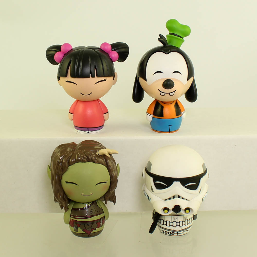 Funko Dorbz Vinyl Figure - Random LOT OF 4 (Disney Star Wars Warcraft ...