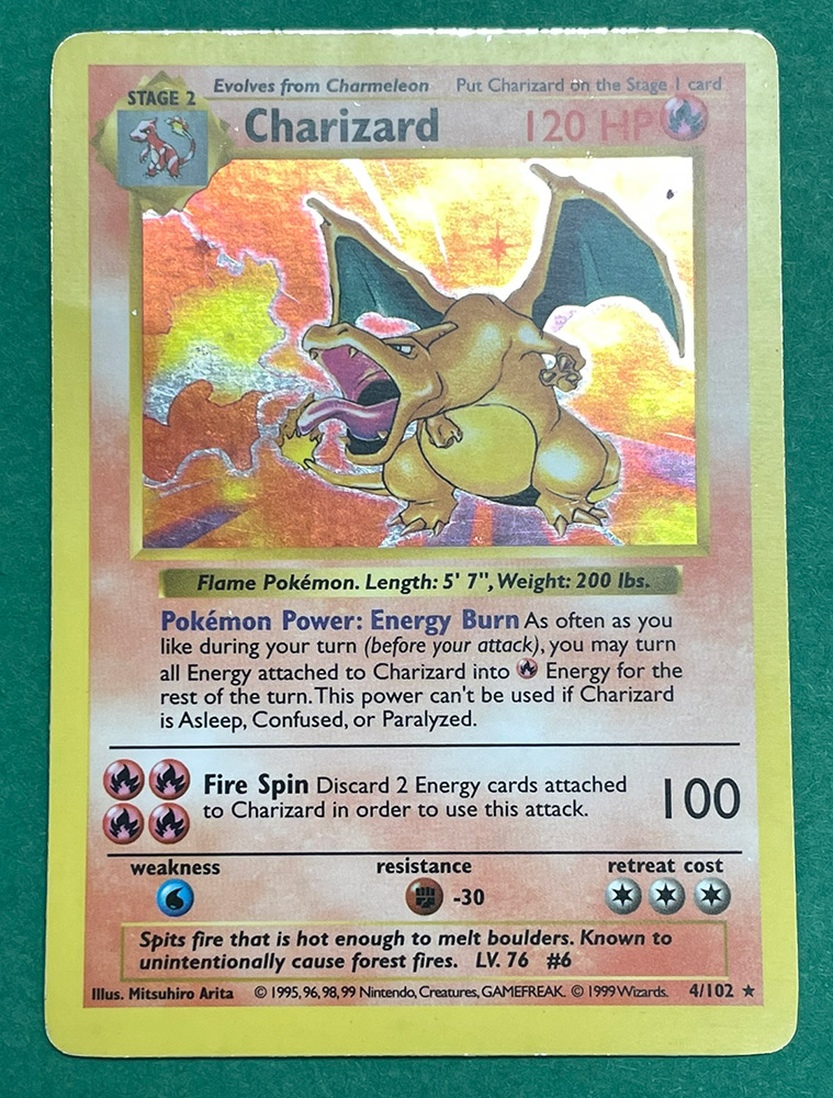 Charizard Normal Card