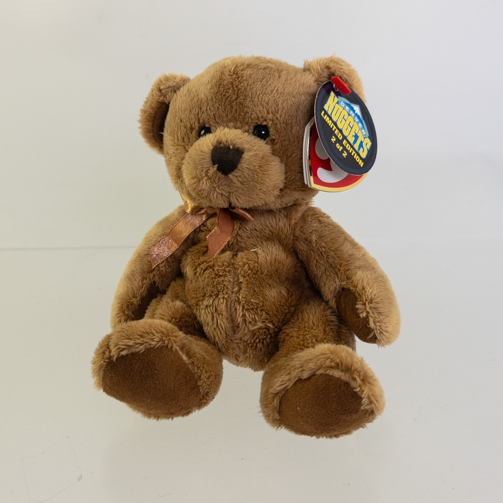 TY Beanie Baby - FUDDLE the Bear (Denver Nuggets Tag Limited Edition ...