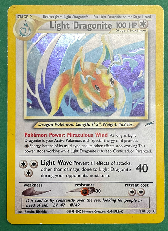Light Pokemon Cards