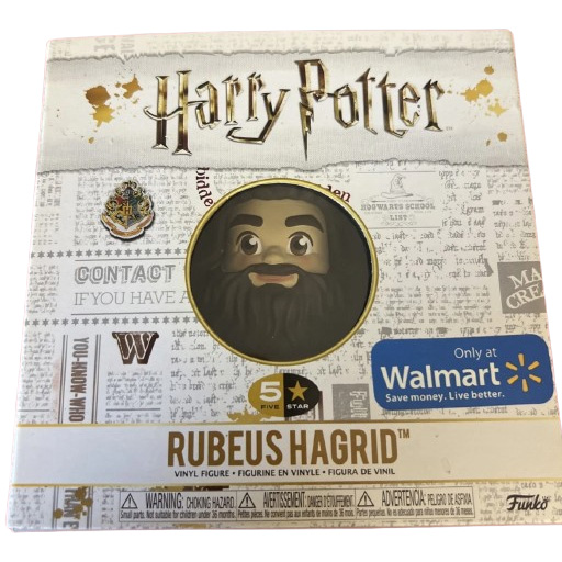 Funko 5 Star Vinyl Figure - Harry Potter - RUBEUS HAGRID *Exclusive ...