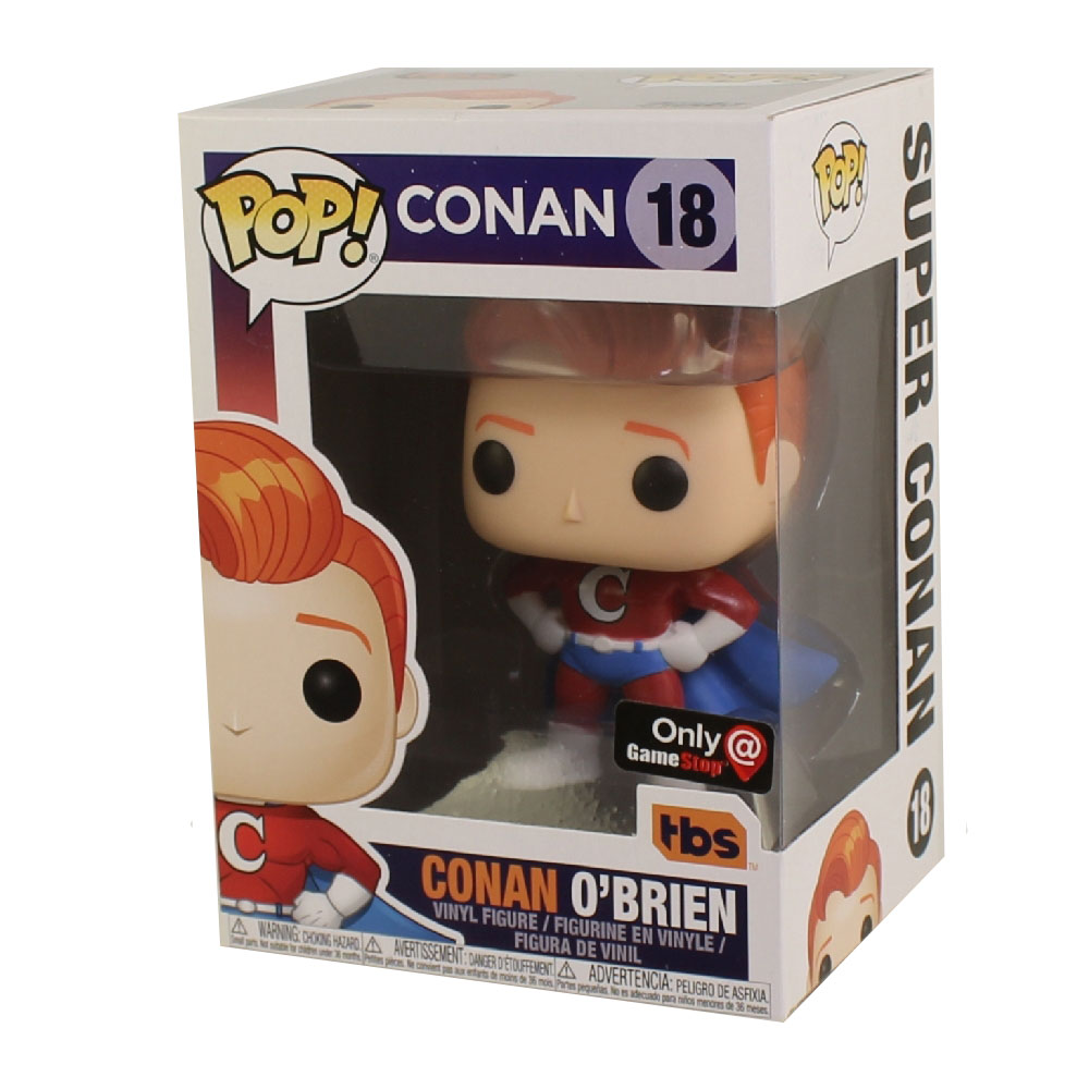Funko POP! TV Conan O'Brien TBS - SUPER SUIT CONAN #18 *Gamestop ...