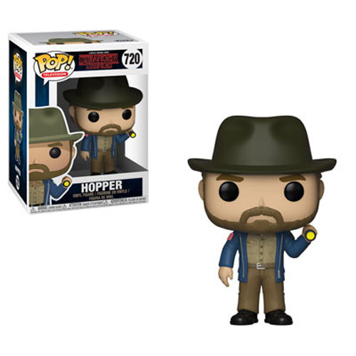 Funko POP! Television - Stranger Things S6 Vinyl Figure - HOPPER #720 ...