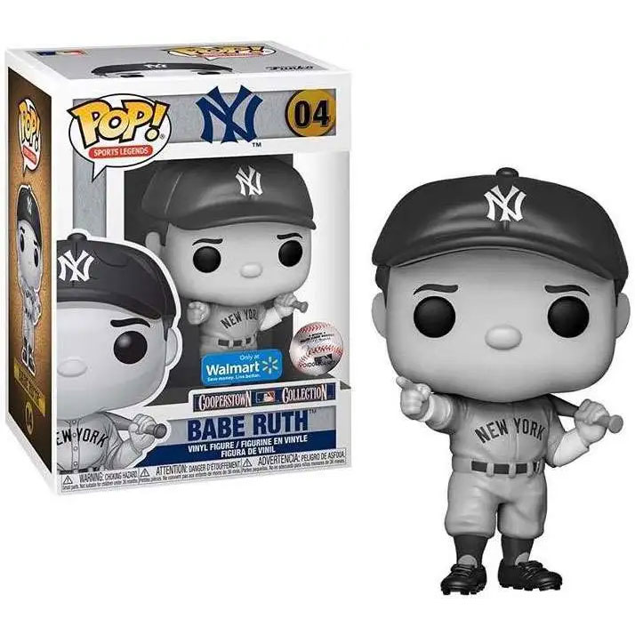 Funko POP! Sports Legends Vinyl Figure - BABE RUTH (Pointing)[Black ...