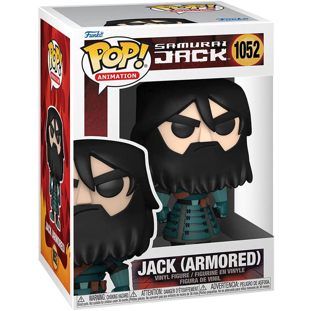 Funko POP! Animation - Samurai Jack Vinyl Figure - JACK (Armored) #1052 ...