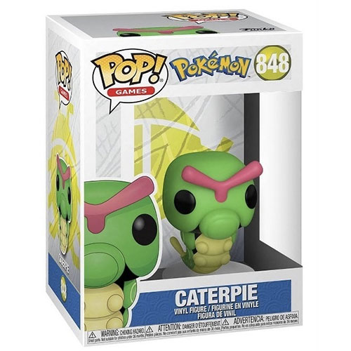 Funko POP! Games - Pokemon S11 Vinyl Figure - CATERPIE #848: BBToyStore ...