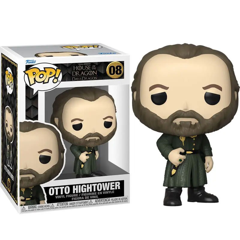 Funko POP! House of the Dragon S1 Vinyl Figure - OTTO HIGHTOWER #08 ...