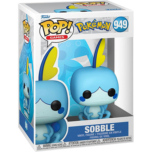 Funko Pop Games Pokemon S13 Vinyl Figure Sobble 949 Toys Plush Trading