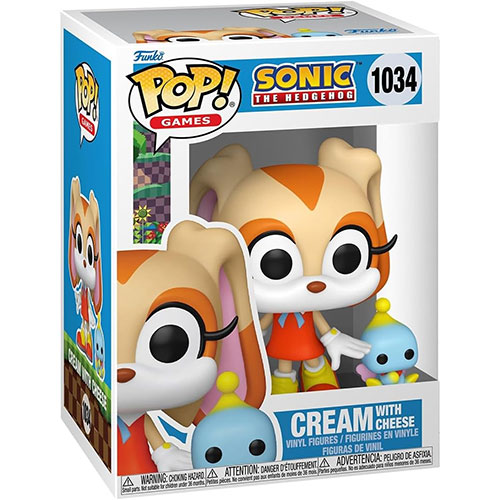 Funko POP! Games - Sonic the Hedgehog S4 Vinyl Figure - CREAM WITH ...