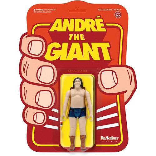 Funko Super 7 - WWE Wrestling ReAction Figure - ANDRE THE GIANT w/ Vest ...