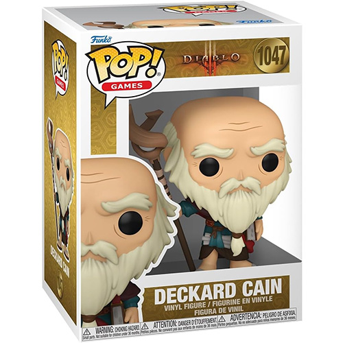 Funko POP! Games Diablo 3 Vinyl Figure - DECKARD CAIN #1047: BBToyStore ...
