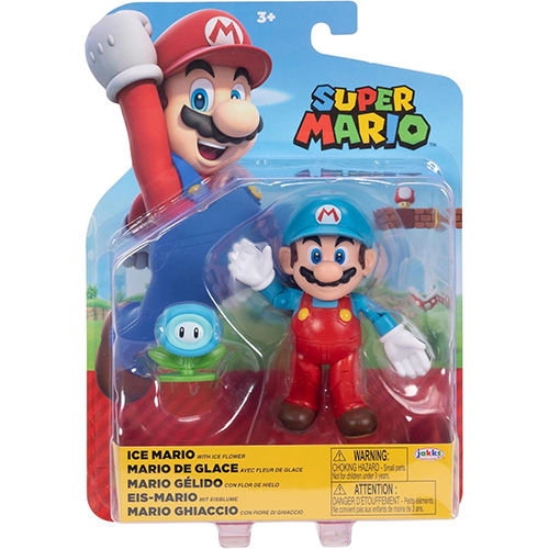 Jakks Pacific Toys - Super Mario Figure Pack - ICE MARIO with Ice ...