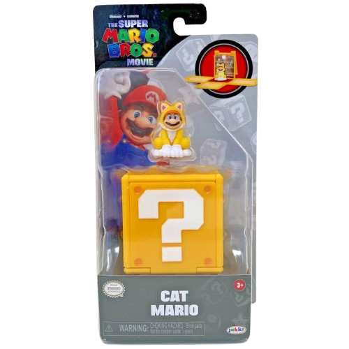 Jakks Pacific Toys - Super Mario Bros. Movie Mini Figure - CAT MARIO ...