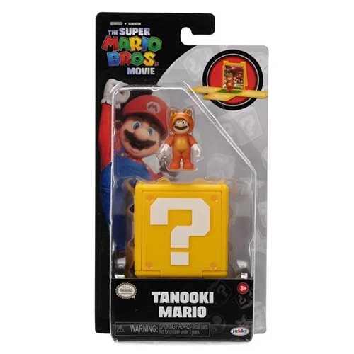 Jakks Pacific Toys - Super Mario Bros. Movie Mini Figure - TANOOKI ...