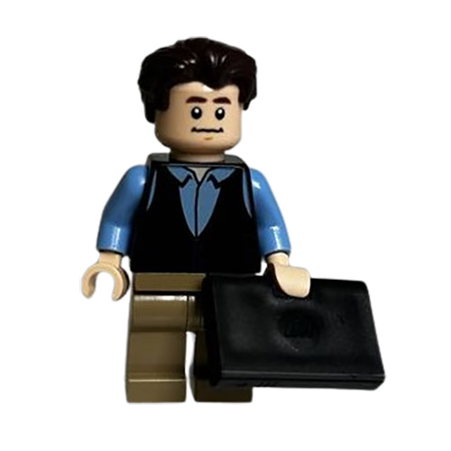LEGO Minifigure - Ideas - CHANDLER BING w/ Laptop (Friends): BBToyStore ...