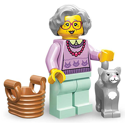 LEGO - Minifigure Series 11 - GRANDMA: BBToyStore.com - Toys, Plush ...