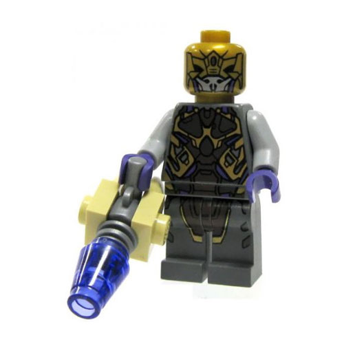 LEGO Minifigure - Marvel Super Heroes - CHITAURI ALIEN GENERAL with Ray ...
