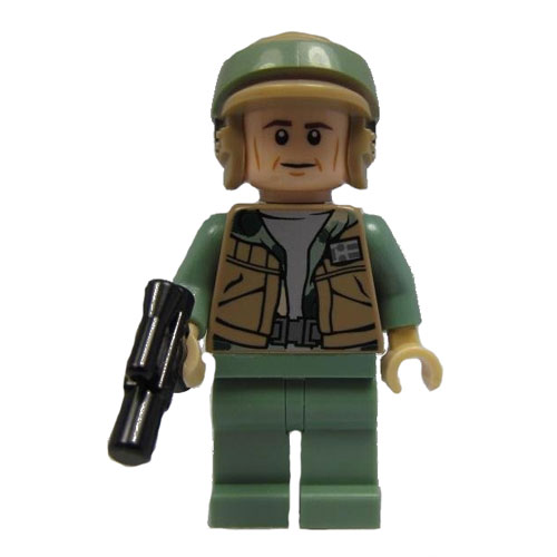 LEGO Minifigure - Star Wars - REBEL COMMANDO with Blaster Pistol ...