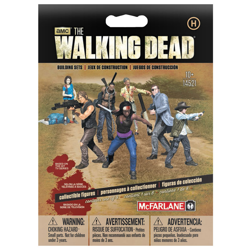 McFarlane Toys Building Sets - The Walking Dead Series 1 - BLIND PACK ...